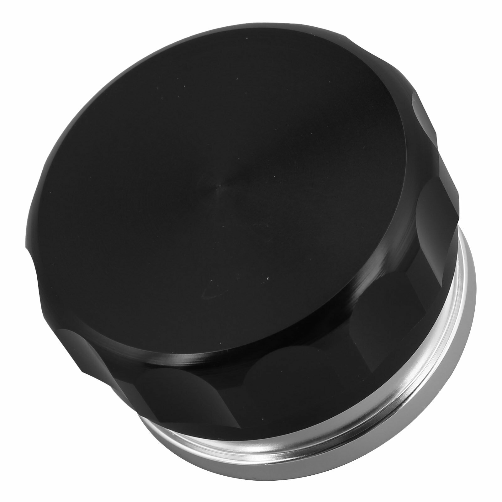 Набор крышки для заливной горловины топливного бака из алюминия, универсальный аксессуар для модификации автомобилей, черный