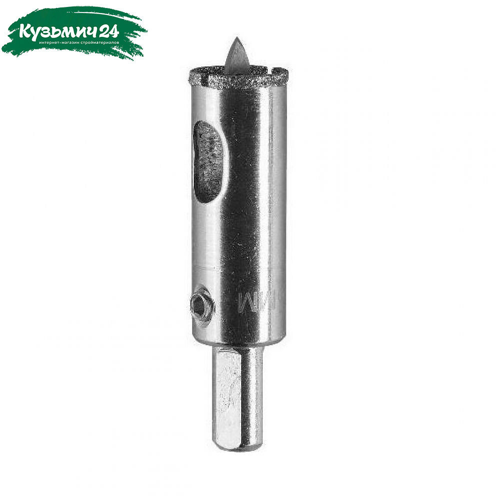 Коронка по керамике со сверлом d42 мм