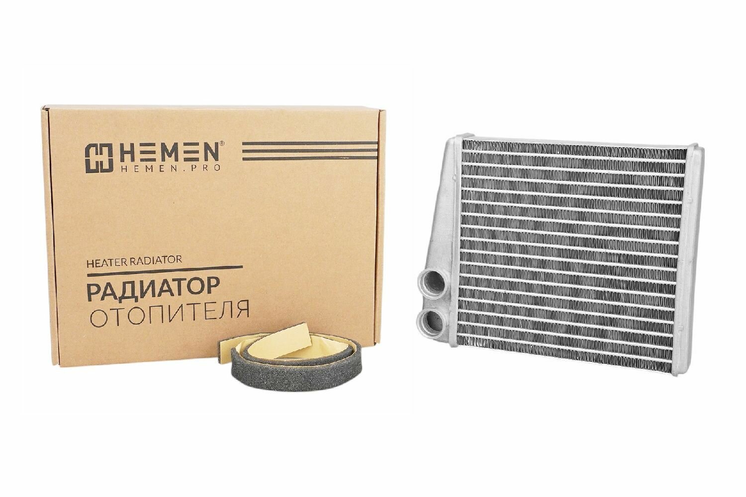 Радиатор отопителя Audi A3 03 W Caddy 04 Golf V-VI 03 Jetta III-IV 05 Tiguan 07 Passat 05-, Skoda Octavia II 04- Superb II 08 Yeti 09 HOTR033