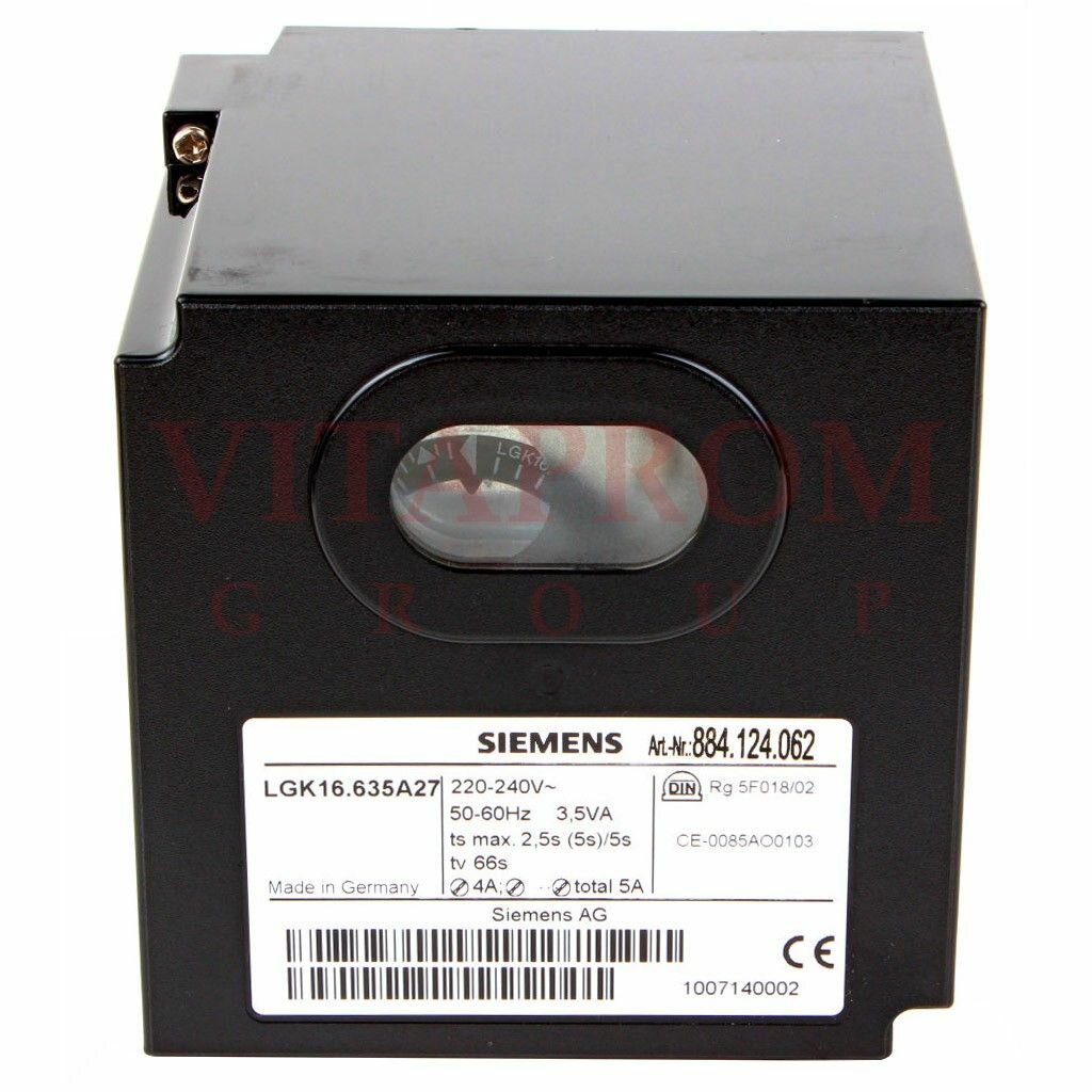 Блок управления горением Siemens LGK16.635A27