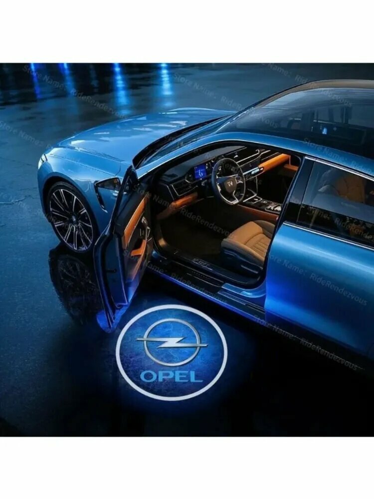 Проекция Логотипа Автомобиля Opel;2 Шт