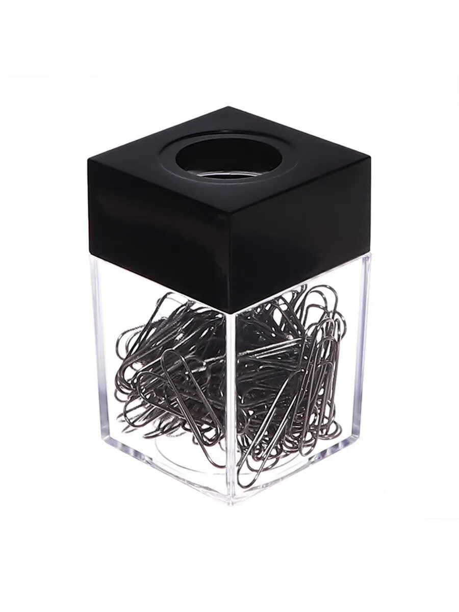 Практичная квадратная магнитная скрепочница