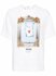 Блуза Boutique Moschino, размер 42 IT, серебристый