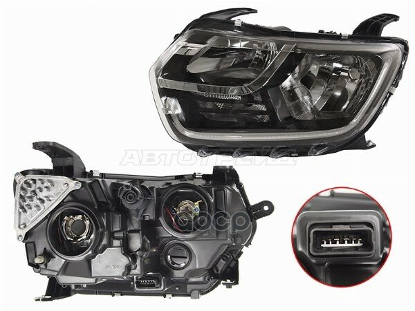 Фара Renault Duster 21- (Слева/ С электрокорректором) Sat арт. ST-553-1121L