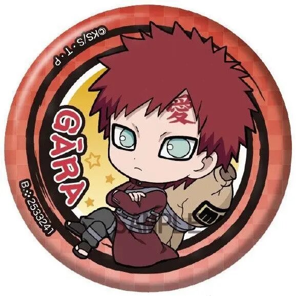 Naruto Akatsuki Itachi Hatake Kakashi Gaara Anime Badge Pin Brooch Cosplay Collectible Gift for Fans Customizable Accessory