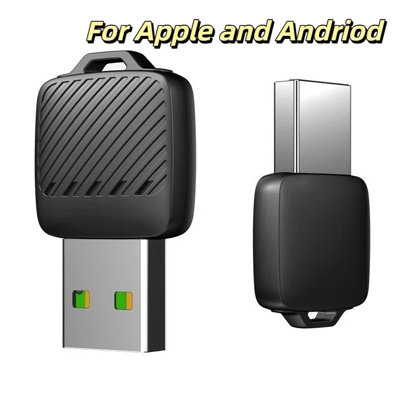 Новый беспроводной адаптер 2-в-1 для Android Auto и беспроводного CarPlay, Apple Android 2-in-1