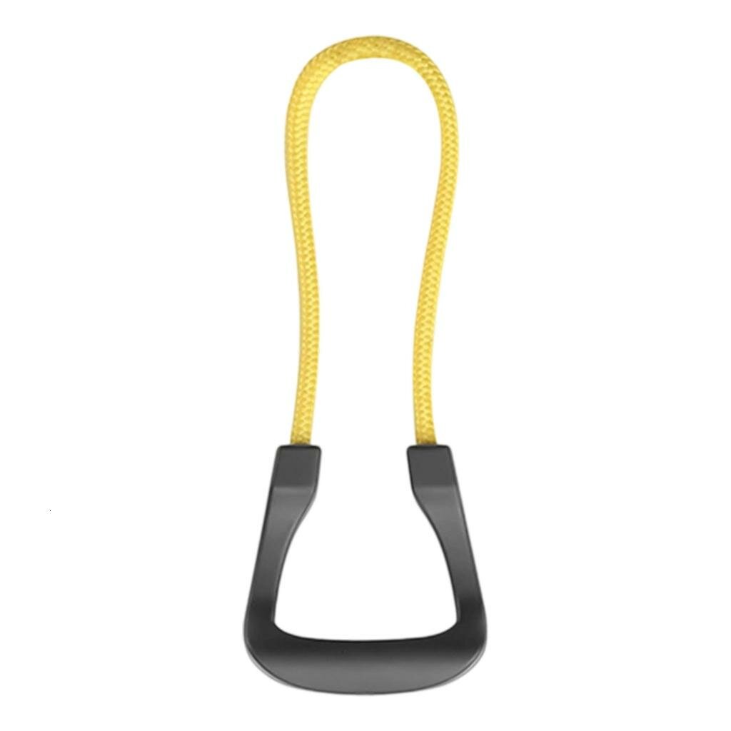 Замена застежки-молнии, черные тяги для сумок, курток, чемоданов, Желтый