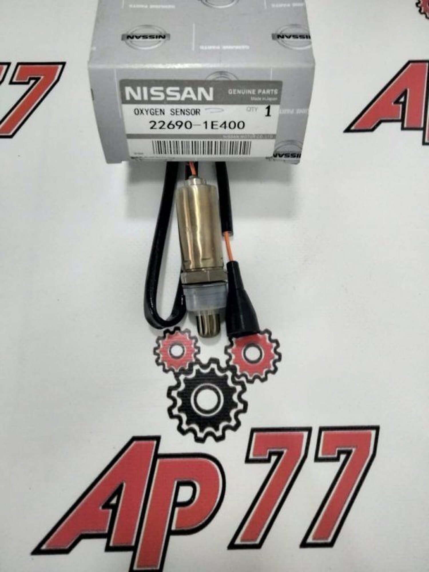 Датчик кислорода (лямбда-зонд) Nissan 226901E400, 1 шт, с проводом
