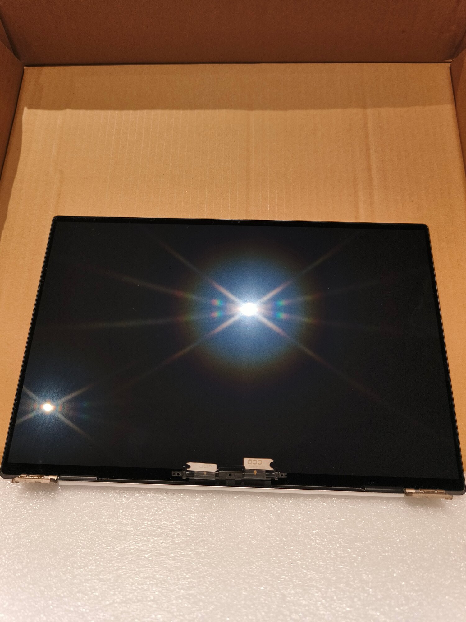 Экран, с петлями, камерой, микрофонами Dell XPS 13 9300/9310 FullHD+ не сенсорный