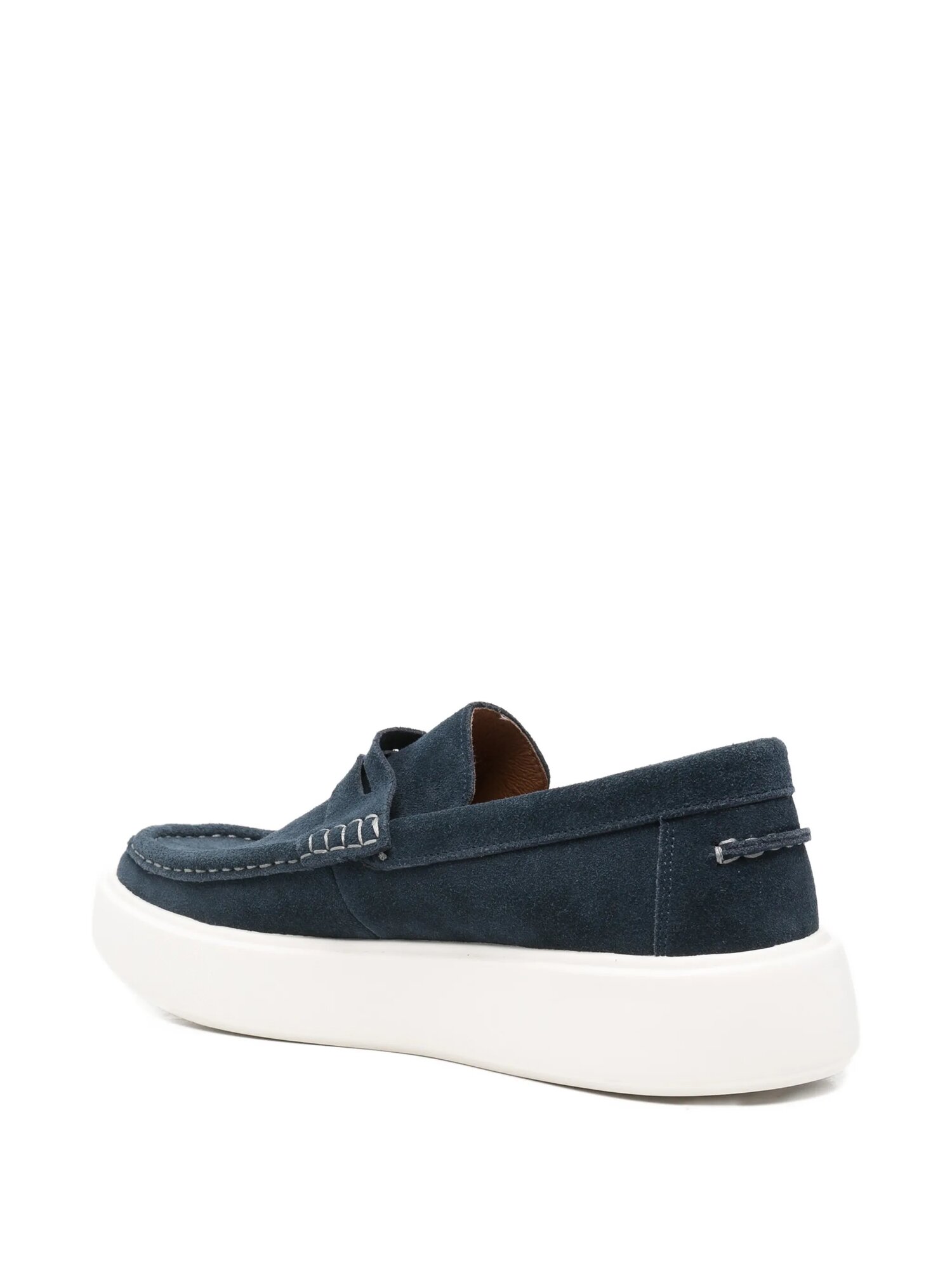 Лоферы SERGIO MORETTI Suede loafers, размер 41, blue — фото 1