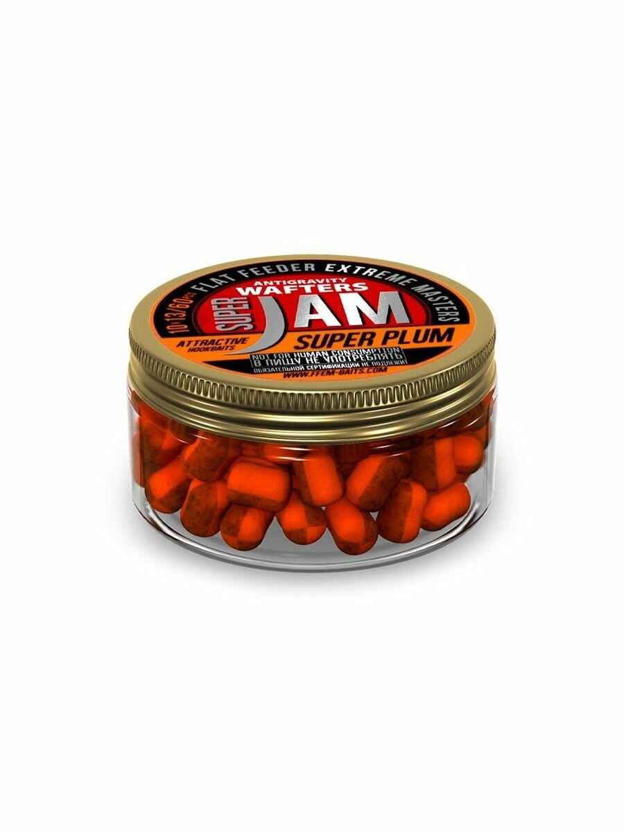 FFEM Бойлы нейтральной плавучести Jam Wafters Super Plum 10x13 (60шт)