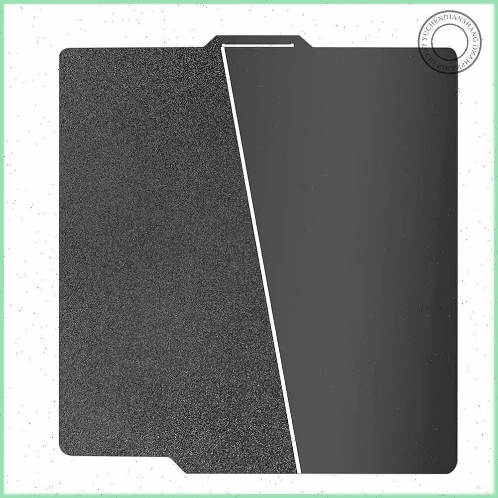 Двусторонняя рабочая пластина 257x257 мм, черная, PEI, для Bambu-Lab A1/X1C/X1/X1E/P1P/P1S, гладкая, PEI и текстурированная
