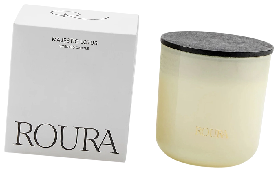 Roura Majestic Lotus ароматическая свеча 830 гр - Рура Величественный Лотос