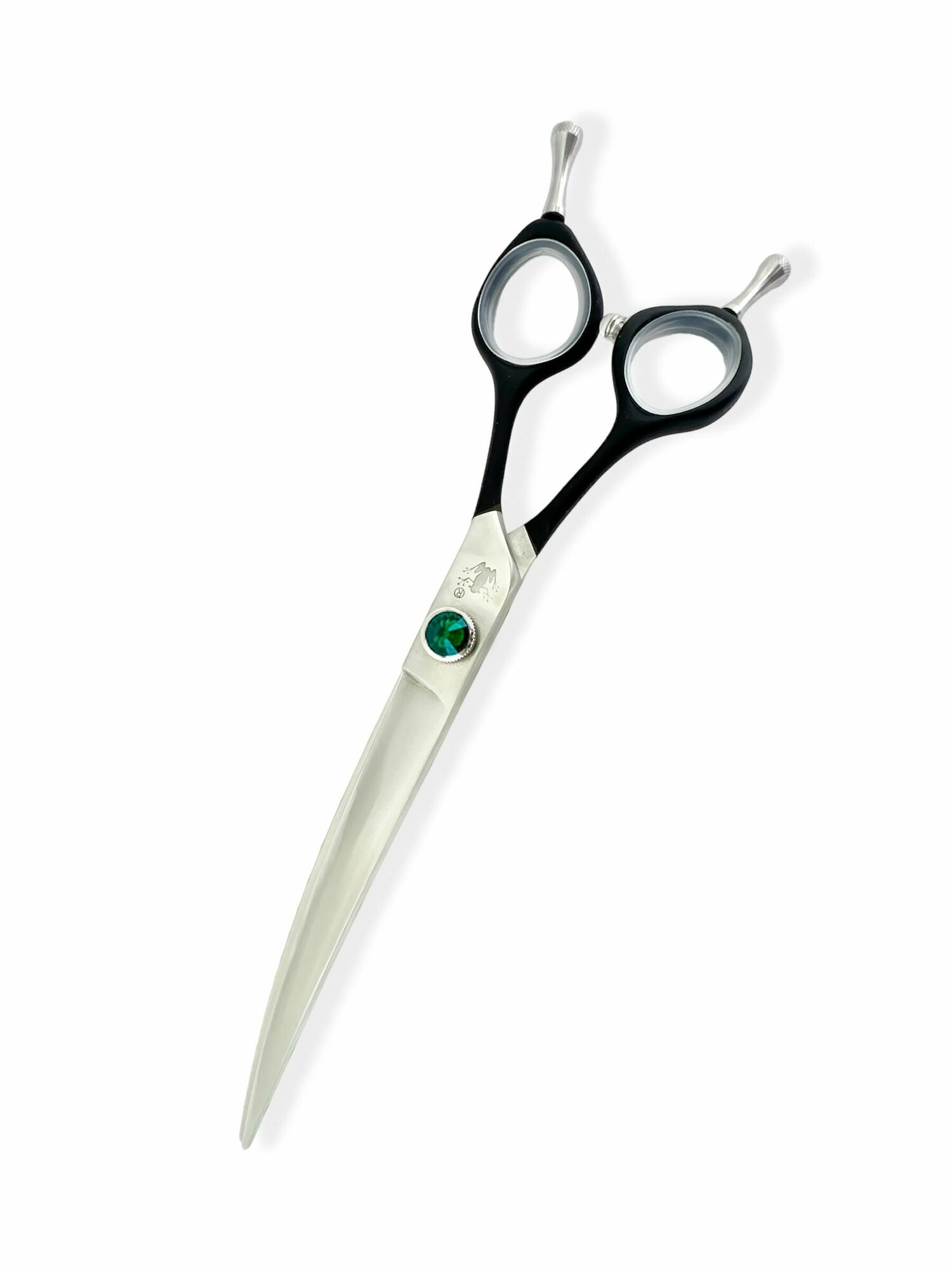 Ножницы для груминга изогнутые радиальные Dimi DRAGON STONE DJH-75C