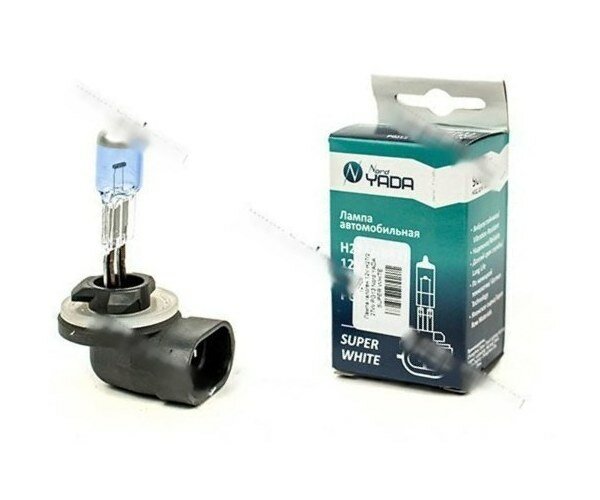 Лампа галоген 12V H27/2 27W PG13 Nord Yada Super White - холодный белый свет