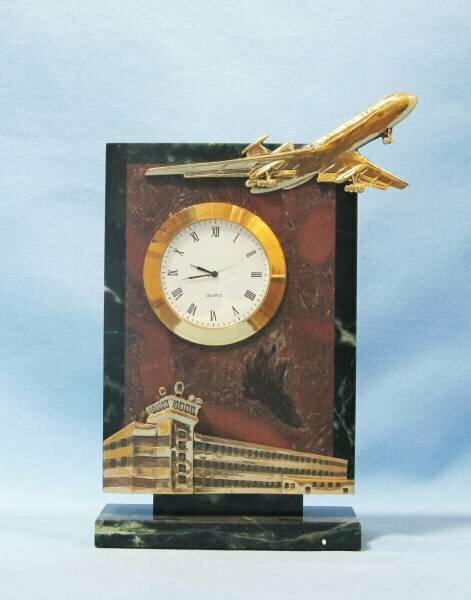 Бронзовые часы Аэрофлот