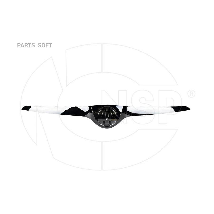 NSP085J0853633A2ZZ NSP Молдинг капота под логотип SKODA FABIA 08-15