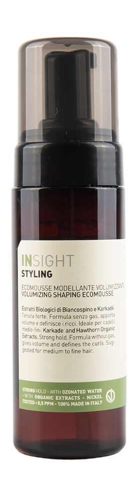 INSIGHT Экомусс для волос для объема и моделирования, 150 мл