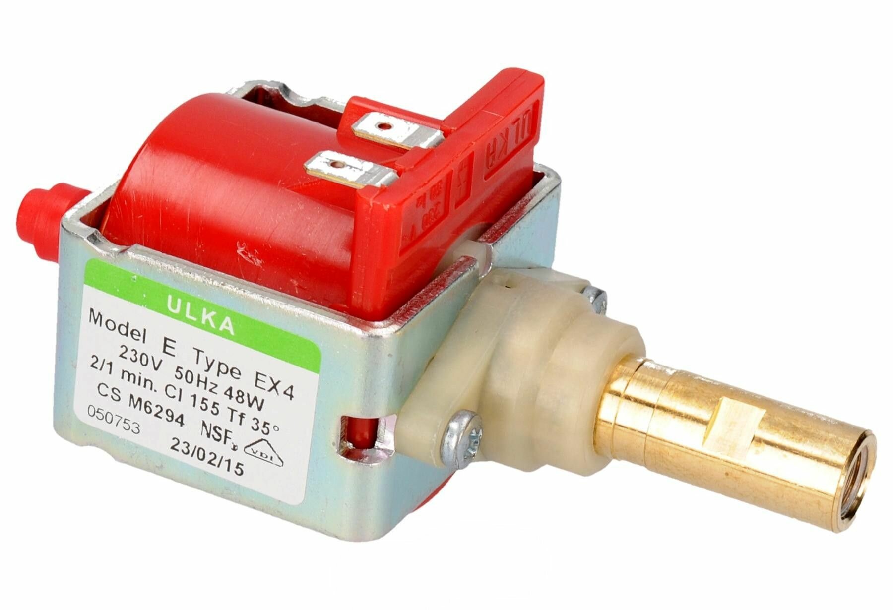 Насос ULKA EX4 48W BRASS для кофеварки/кофемашины CFM006UN