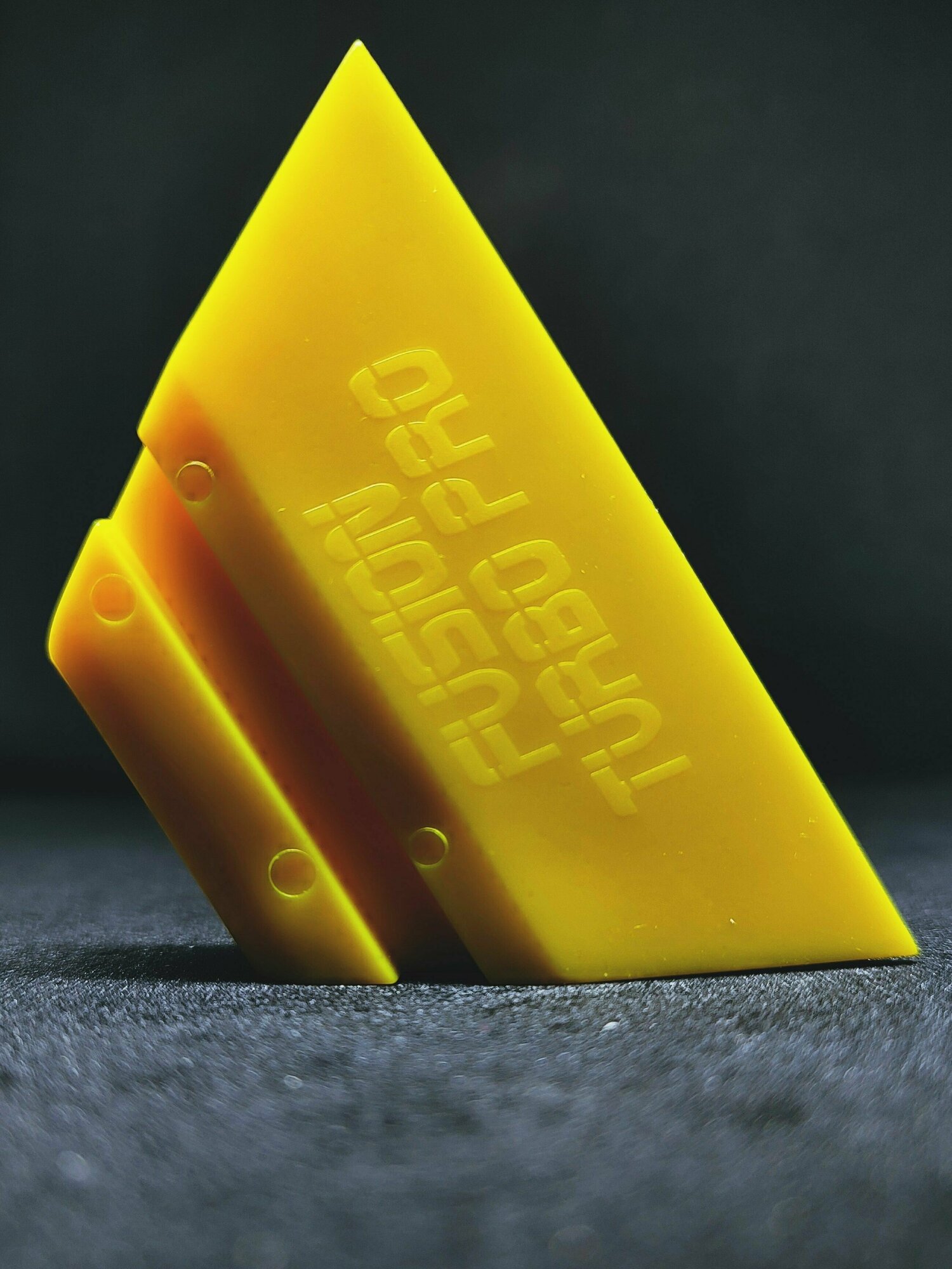 Ракель выгонка полиуретановая FUSION TOOLS Yellow Turbo PRO 3 1/2 без держателя трапеция