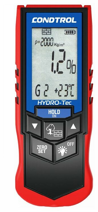 Гигрометр Condtrol HYDRO-Tec — измеритель влажности, влагомер бетона, кирпича, древесины 3-14-020
