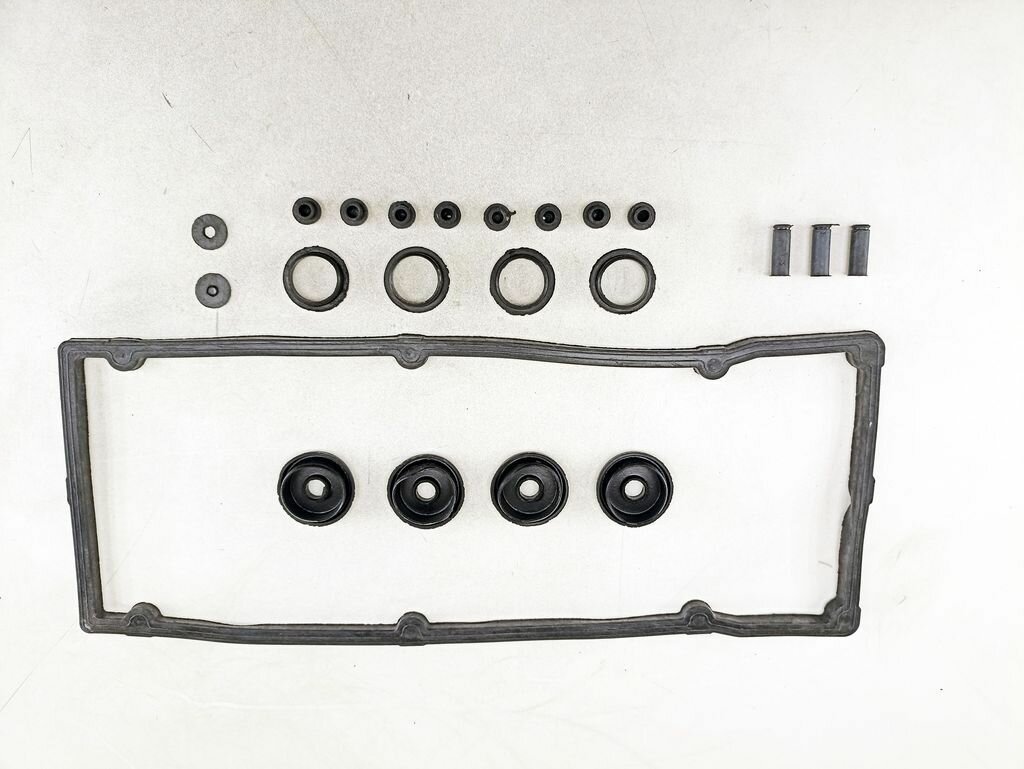 Ремкомплект клапанной крышки для двигателей ЗМЗ 405, 406, 409 (Евро-0/-2); ЗМЗ 4091, 40911 (Евро-3/-4) (резина)
