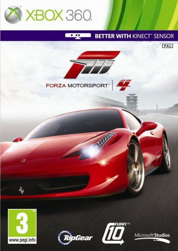 Forza Motorsport 4 (с поддержкой Kinect) [Xbox 360, русская версия]