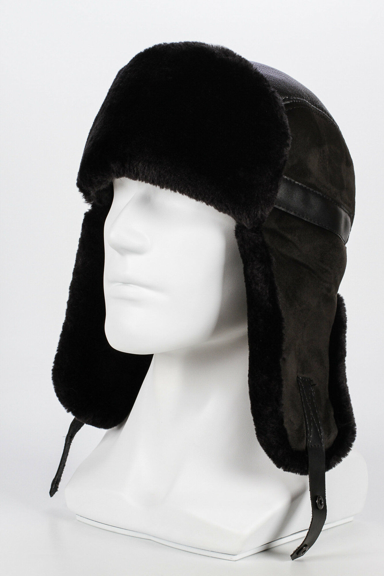 Шапка-ушанка для мужчин