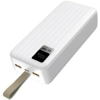 Внешний аккумулятор Perfeo Waterfall 30000mAh, White