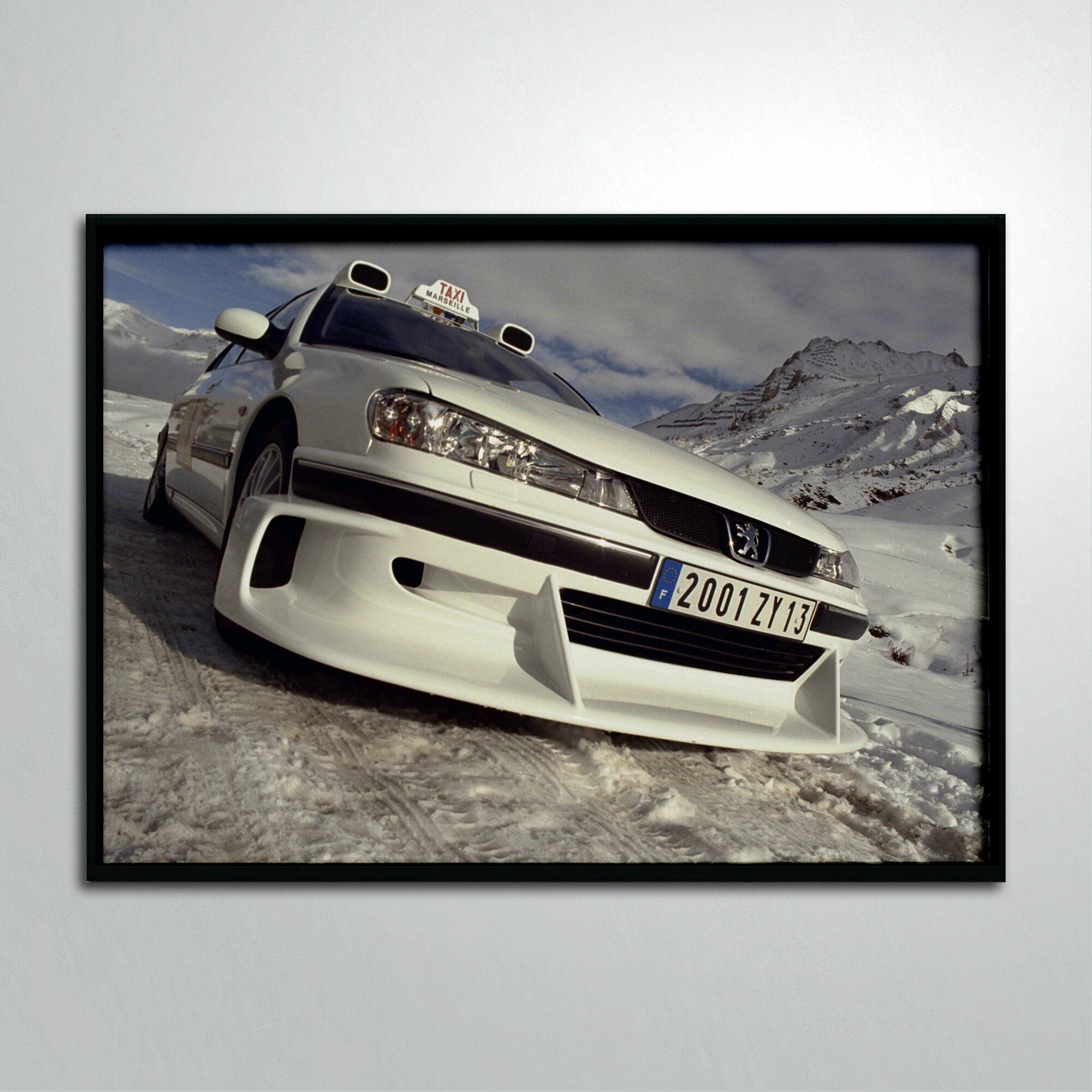 Постер в раме/Такси 3 Сами Насери Фредерик Дифенталь Пежо Taxi 3