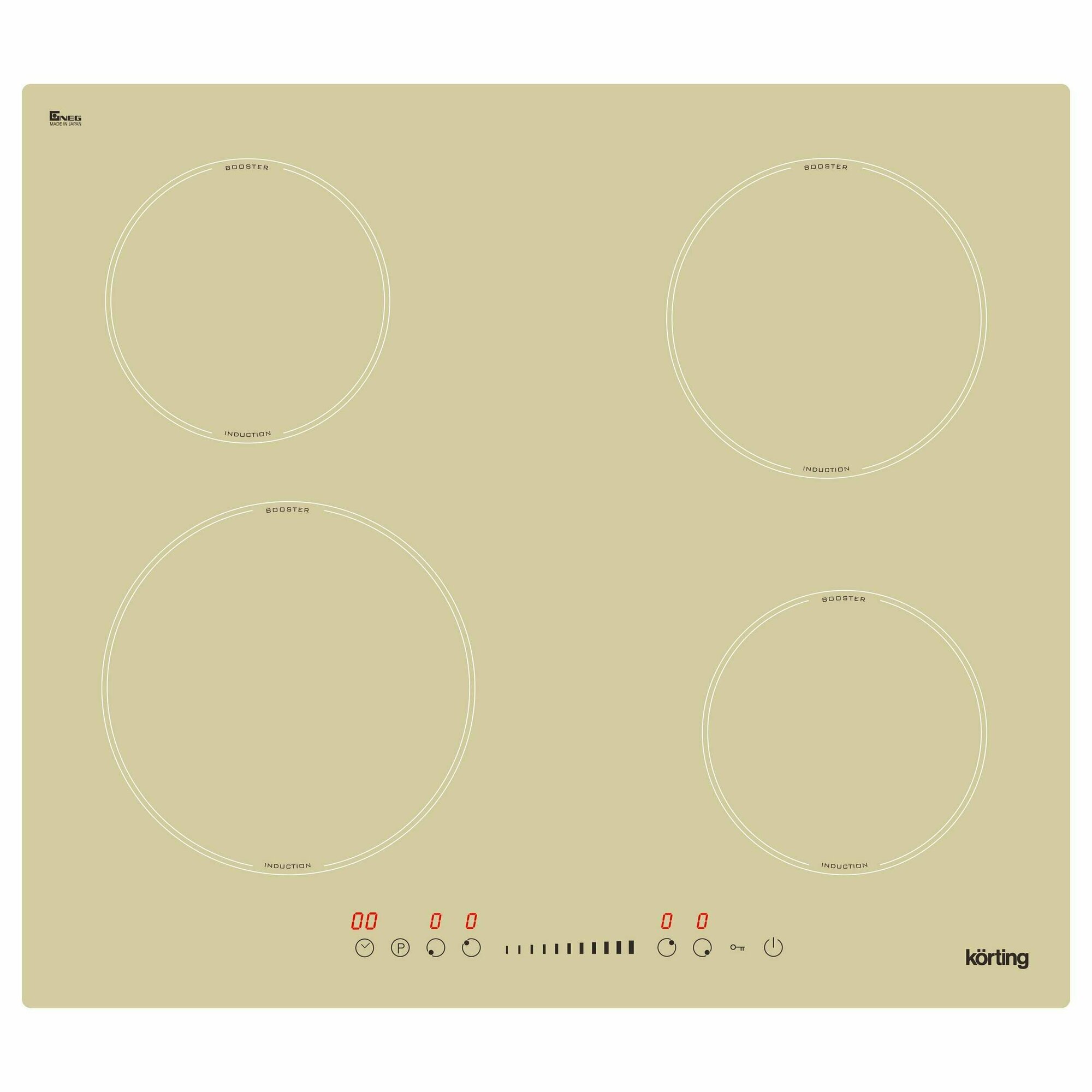 Встраиваемая индукционная панель KORTING HI 64560 BB, официальная гарантия