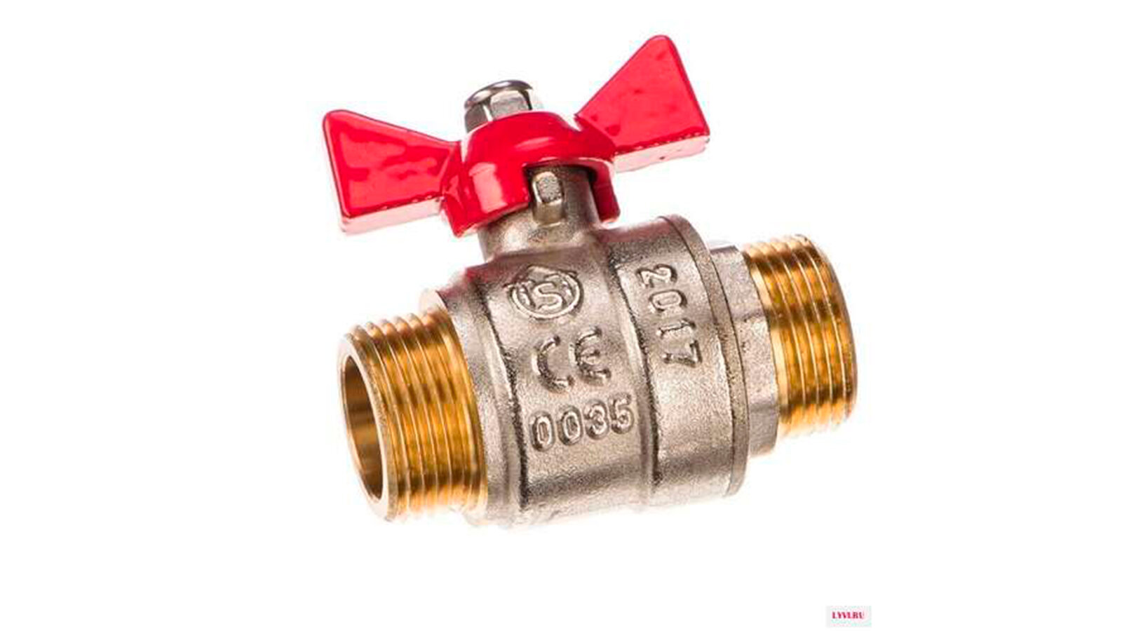 Кран шаровой 1/2 дюйма TST 327 нар-нар бабочка