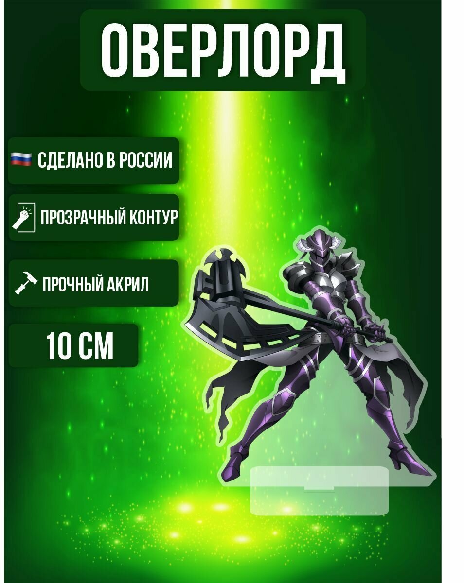 Аниме фигурка акриловая Оверлорд Повелитель Overlord Альбедо