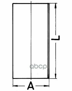Гильза цилиндра ДВС KOLBENSCHMIDT арт. 89198190