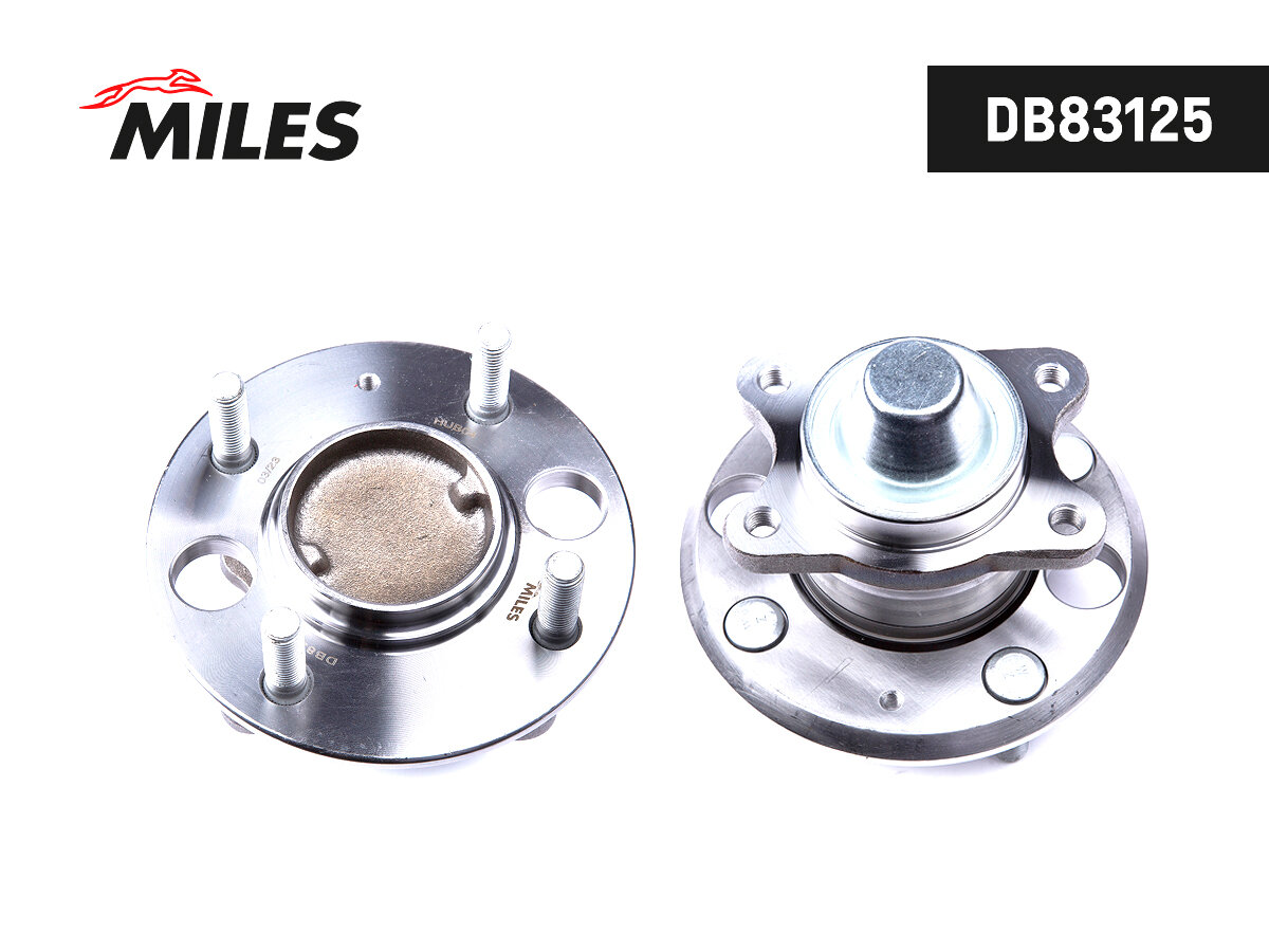 MILES Ступица с подшипником HYUNDAI SONATA III/KIA MAGENTIS I 98-05 задняя -ABS