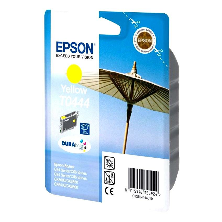 Картридж Epson T0444 (желтый)