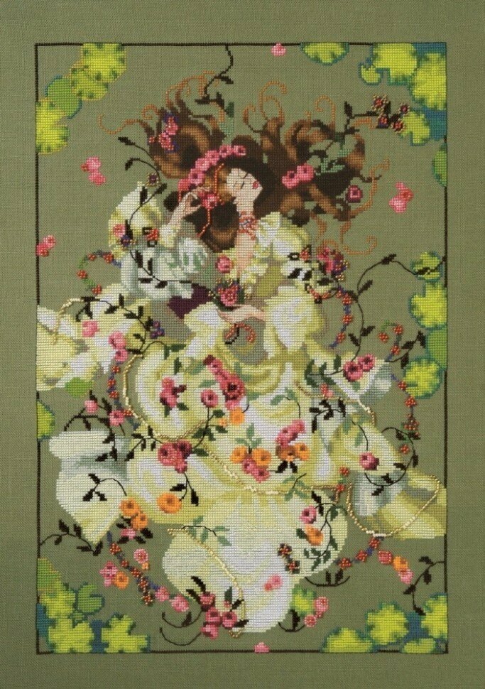 Схема для вышивания Mirabilia #MD175 Ophelia (Офелия)