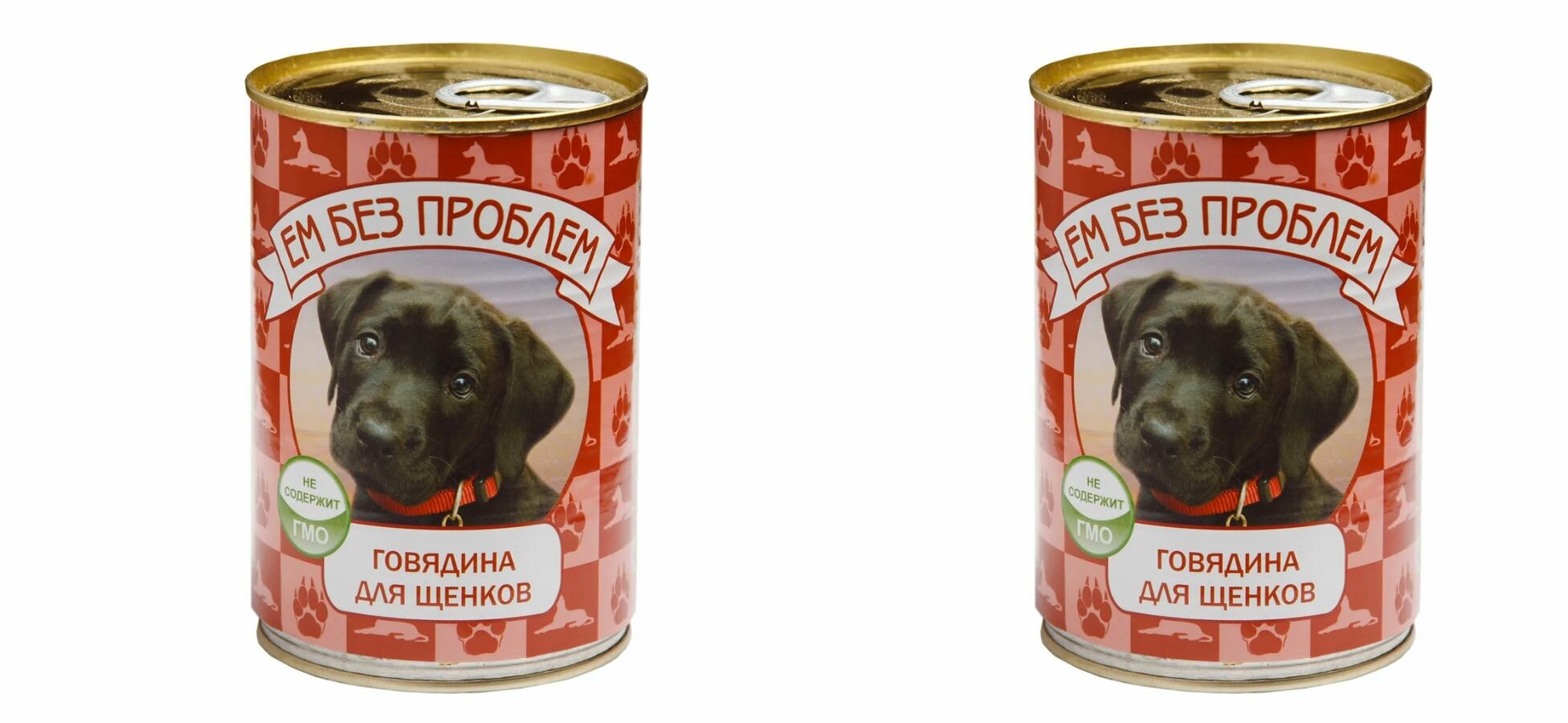 Ем без проблем консервы для щенков Говядина,410 г,2 шт