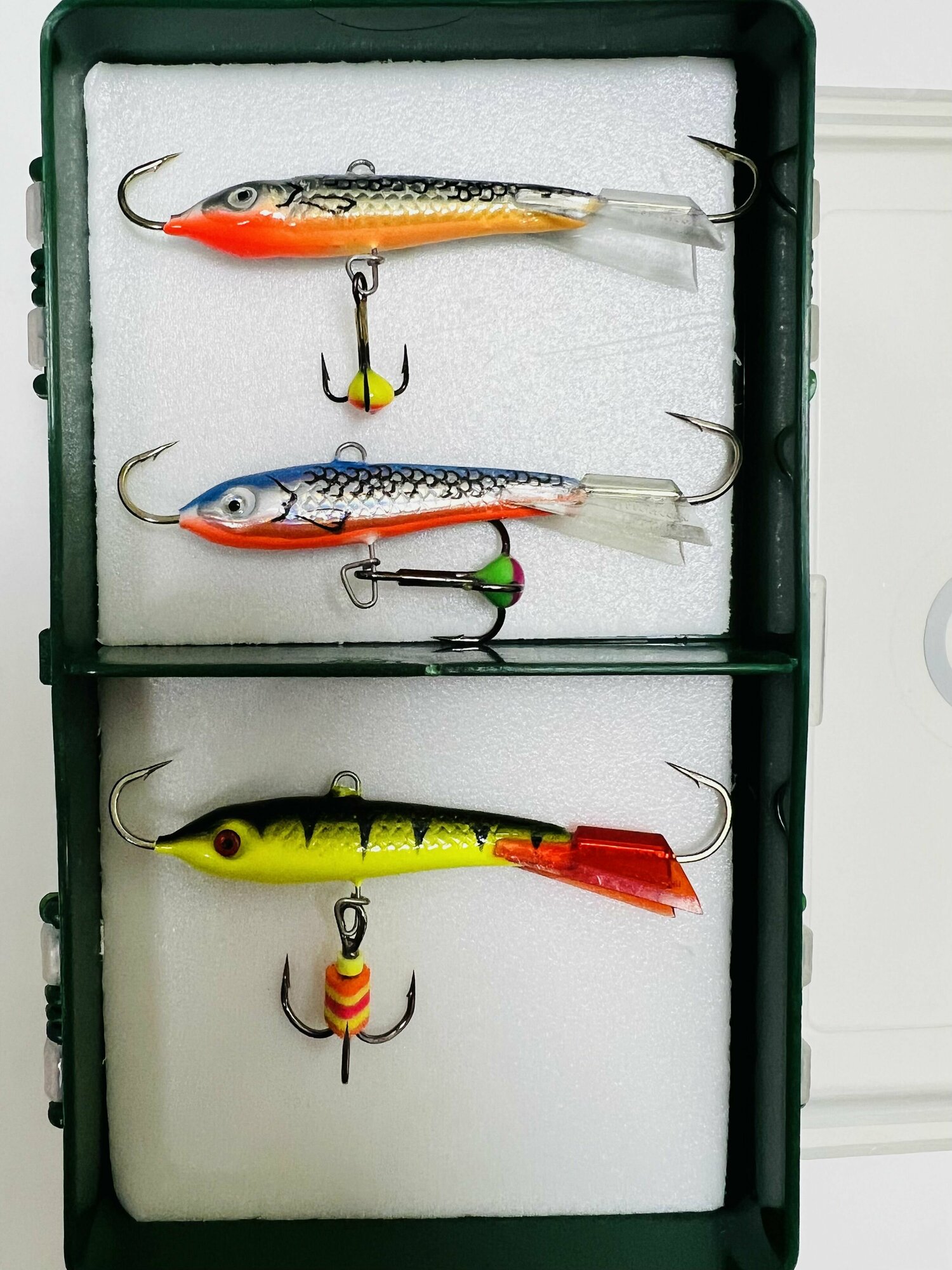 Набор из трех зимних балансиров LUCKY JOHN CLASSIC