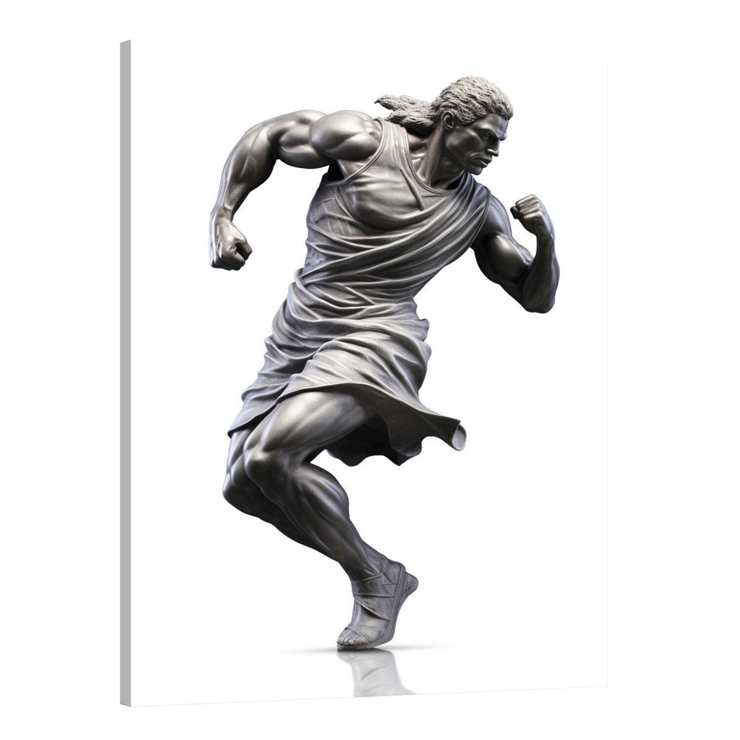 Интерьерная картина 50х70 "Скульптура Олимпиец"
