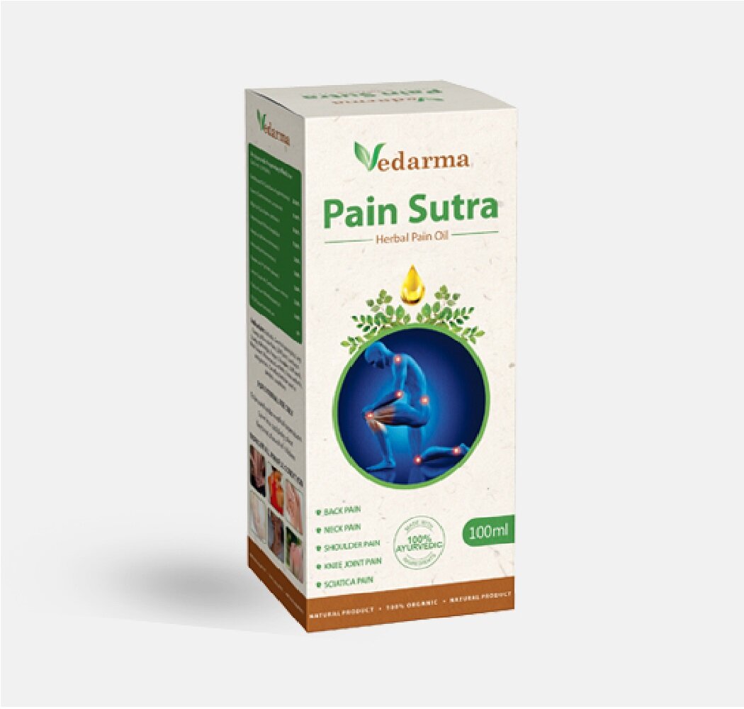 Масло Vedarma Pain Sutra 100мл Боли в суставах/Воспаления/Артрит-подагра (Oxan)