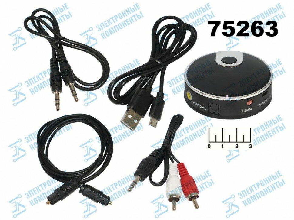 Bluetooth стерео трансмиттер Eastvita TX12 (coaxial)+AUD 3.5+Toslink