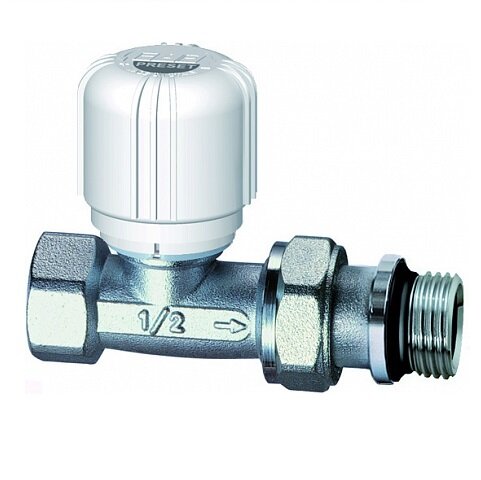 Вентиль прямой терморегулирующий Ø1/2" (FT 1648 С12) FAR (трубная резьба)
