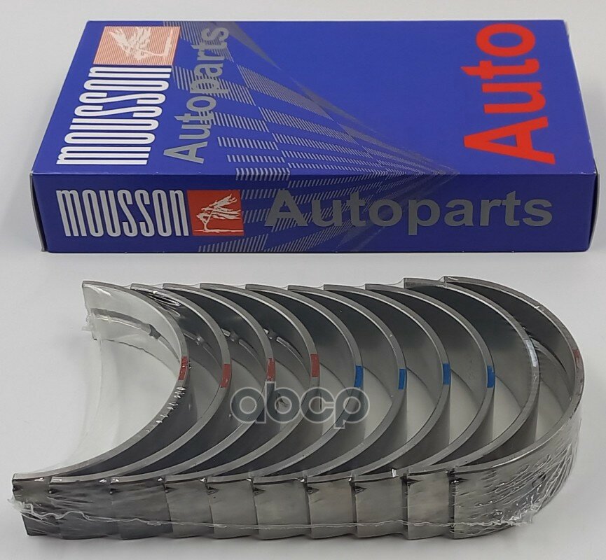 Вкладыши коленвала коренные BENZ 4.7-5.5L M273 комплект MOUSSON арт. SBRM273965STD