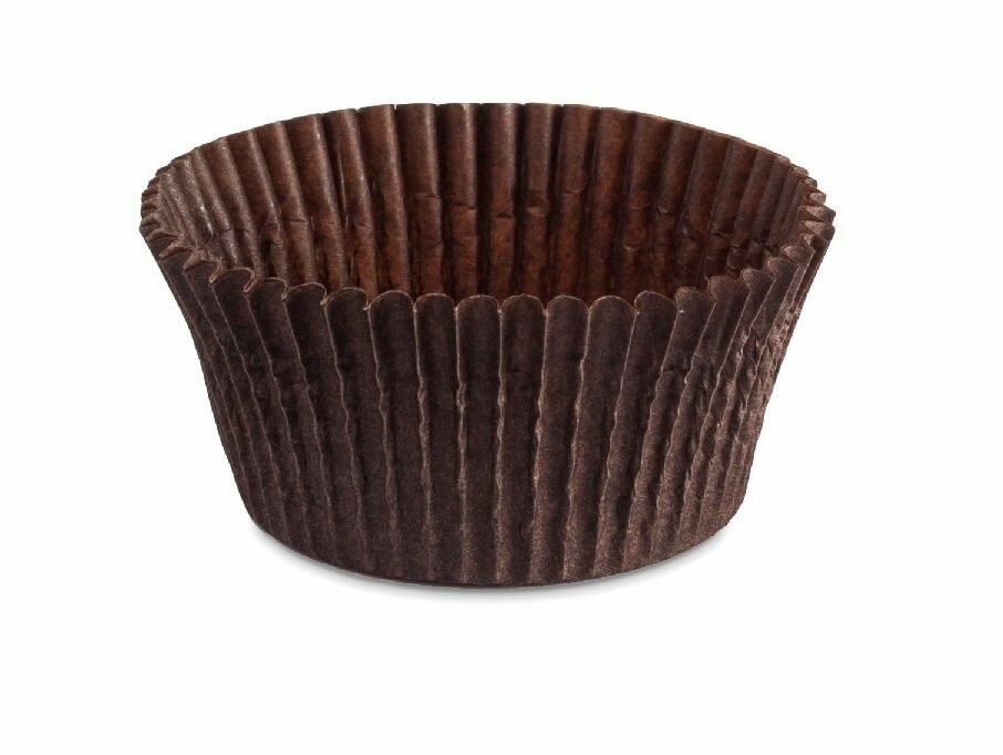 Форма для выпечки бумажная d-30мм h-25мм уп/1000шт коричневые