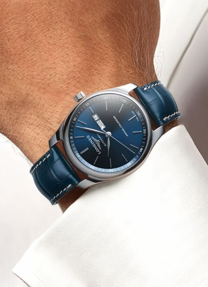 Наручные часы LONGINES, синий — фото 1