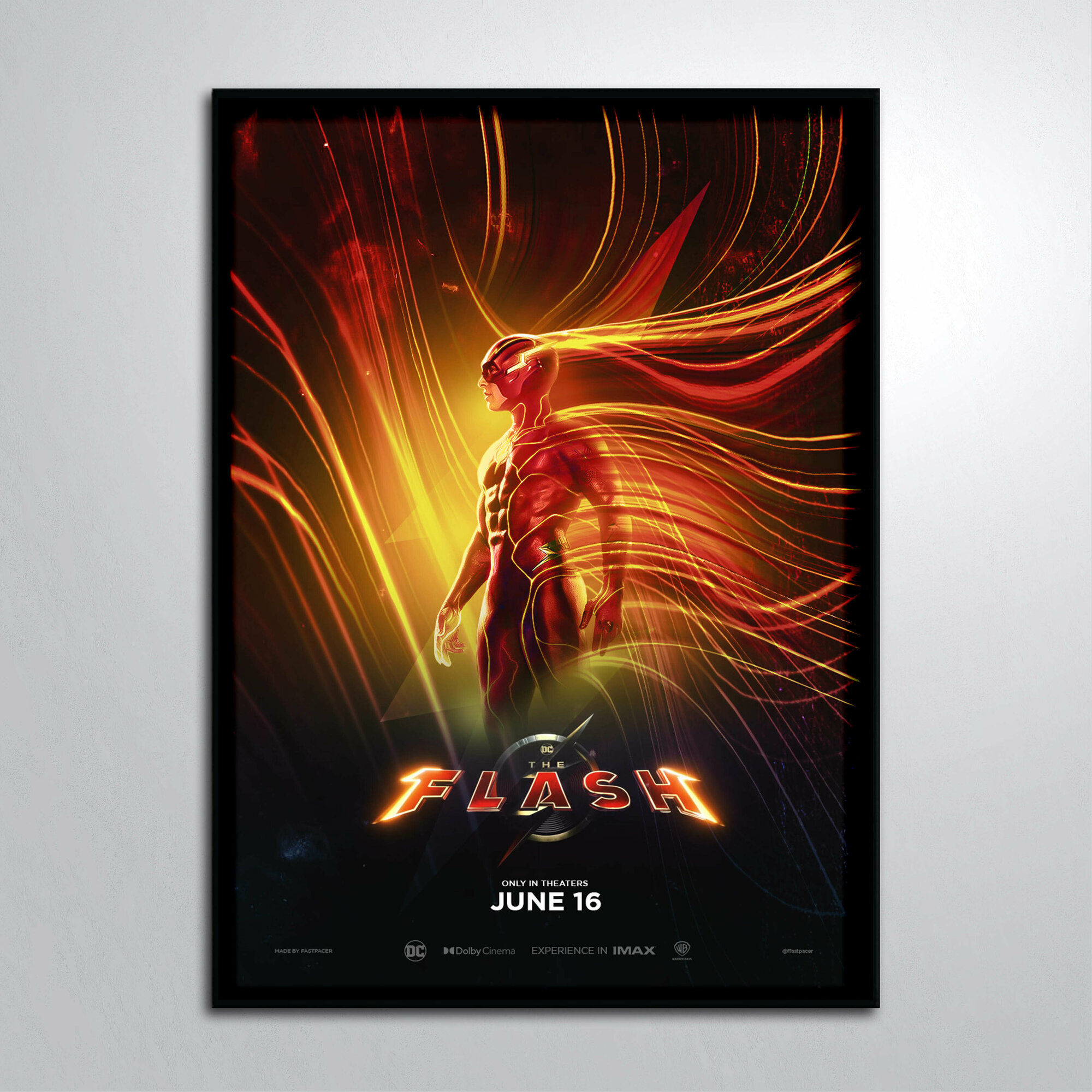 Постер в раме/Вселенная DC Флэш Эзра Миллер Майкл Китон Нити The Flash