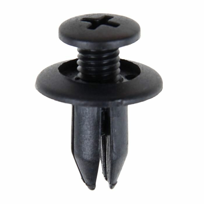 Клипсы крепежные автомобильные GM, Honda, Mazda, Nissan, Toyota (OEM 90467-06017, 20426301, 15530-5761, 90657-SA5-003) KJ-525, 10 шт.