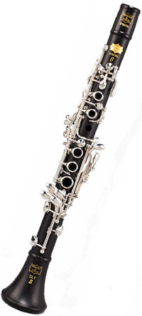 Clarinet Eb Patricola PT. CL.1S Special Grenadilla - Профессиональная модель. Система Бема, 17 клапанов, 6 колец, клапан соль-диез. Корпус из черного дерева 11-13 лет выдержки.