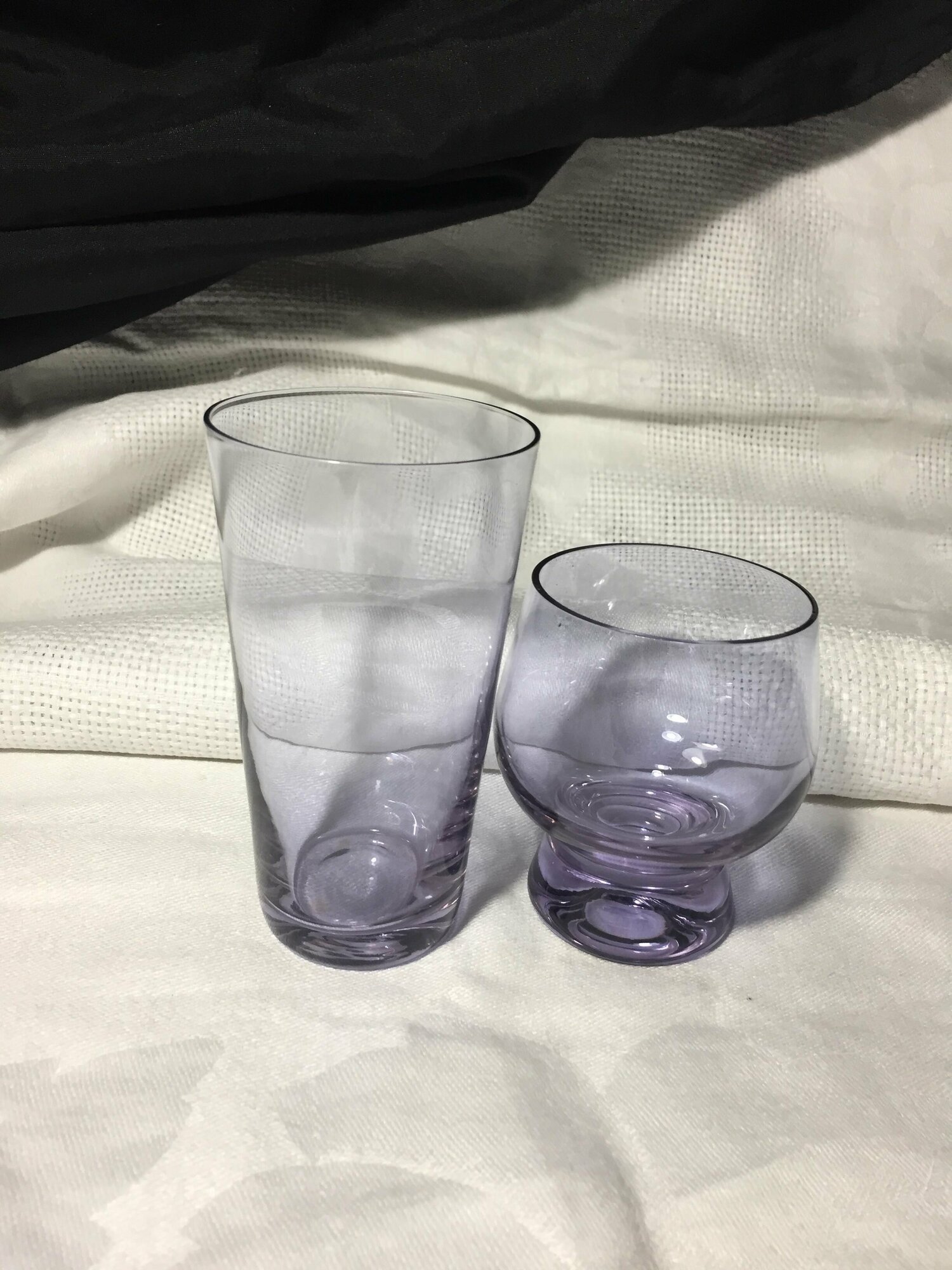 Набор для напитков. цветное стекло